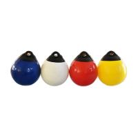 China PVC Boat Fender Type A Colorful Buoy 25-38cm High Elastic Marine Dock Protection for sale