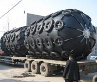 China Wear Resistant Inflatable Yokohama Marine Rubber Fender 3.3m x 5.5m for Ship Berthing for sale
