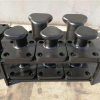 China 150T Cast Steel Marine Mooring Dock Bollard ZG270-500 for Ships for sale