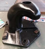 China 150T Cast Steel Marine Mooring Dock Bollard ZG270-500 for Ships for sale