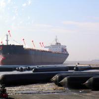 China 1.5m x 10m Ship Launching Airbag Rubber Landing Airbags for Vessels Up to 5000 Tons for sale
