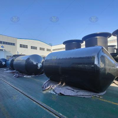 China Natural Rubber Closed Cell Foam Filled Pneumatic Fender 50kPa 80kPa CTN Sling Type for Ports for sale