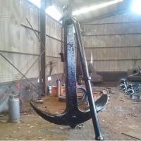 China Admiralty Anchor Fast Mooring for Marine Offshore 500kg to 50t Cast Steel CCS ABS Certified for sale