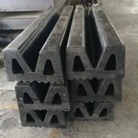China W Type Rubber Marine Fender 480-600mm Width 300-450mm Height for Shipyard Berthing Protection ISO9001 BV CCS for sale