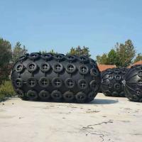 China Wear Resistant Inflatable Yokohama Marine Rubber Fender 3.3m x 5.5m for Ship Berthing for sale