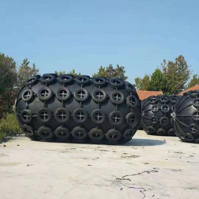 China Wear Resistant Inflatable Yokohama Marine Rubber Fender 3.3m x 5.5m for Ship Berthing for sale