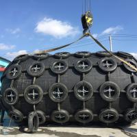 China ISO9001 Yokohama Type Floating Pneumatic Rubber Fender 4.5m x 12m 50kpa 80kpa for sale