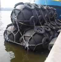 China Jincheng ISO 17357 Natural Rubber Pneumatic Marine Fender 3.3x6.5m for Ship to Ship for sale