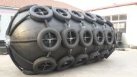 China Marine Pneumatic Rubber Fender ISO17357 Diameter 0.5m-4.5m Length 1.0m-12m 50kpa 80kpa for sale