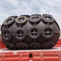 China CCS ISO 17357 Ship Floating Net Type Yokohama Pneumatic Marine Rubber Fender D2x3.5M 50kPa 80kPa for sale