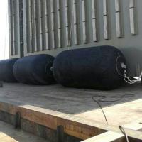 China Sling-Type Floating Pneumatic Rubber Marine Fender 50kPa 80kPa for Ship Dock Protection for sale