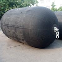 China Sling-Type Floating Pneumatic Rubber Marine Fender 50kPa 80kPa for Ship Dock Protection for sale