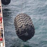 China Natural Pure Rubber Pneumatic Yokohama Fender for Ship to Quay Buffer Dock Protection for sale
