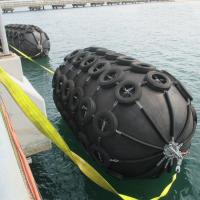 China Wear Resistant Inflatable Yokohama Marine Rubber Fender 3.3m x 5.5m for Ship Berthing for sale