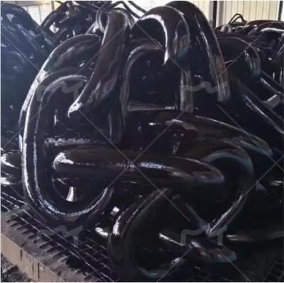 China DIN766 ISO4565 Marine Hot Dipped Galvanized Calibrated Anchor Chain 8mm for sale