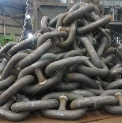 China U2 U3 Grade Stud Link Anchor Chain 22mm 26mm 38mm 52mm for Ship Marine Use for sale