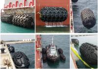 China Anti-collision Pneumatic Dock Rubber Fender 700x1500mm CCS BV GL ISO9001 for sale