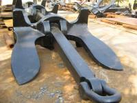 China JIS Stockless Marine Anchor High Holding Power Cast Steel 500kg to 50t for sale