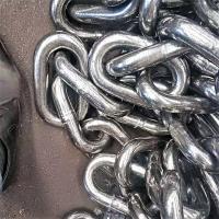 China 304 316 Stainless Steel Stud Link Marine Anchor Chain 6mm to 80mm Customizable for sale