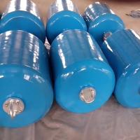 China EVA Foam Filled Marine Boat Fender 500x1000mm Polyurea Coated Dock Protection for sale
