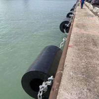 China Natural Rubber Cylindrical Fender 100-400mm Diameter for Harbors and Ports ISO9001 BV CCS for sale