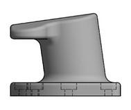 China T-Head Mooring Bollard Heavy Duty Cast Steel Double Head 50kN-5000kN for Marine Docking for sale