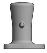 China Single Bitt Bollard Heavy Duty Cast Steel 50-800kN for Marine Docking Port Mooring for sale