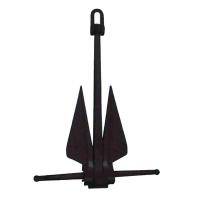 China High Holding Power Danforth Ship Anchor 20kg to 6000kg Carbon Steel Marine Mooring for sale
