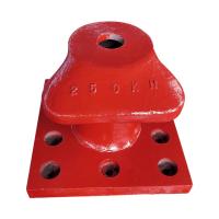 China Cast Iron Single Bitt Mooring Bollard 50kN to 5000kN Load Capacity for Ports and Ships for sale
