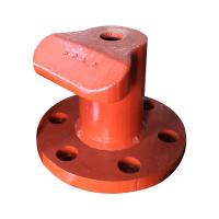 China Cast Iron Single Bitt Mooring Bollard 50kN to 5000kN Load Capacity for Ports and Ships for sale