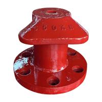 China Cast Iron Single Bitt Mooring Bollard 50kN to 5000kN Load Capacity for Ports and Ships for sale