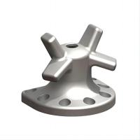 China Marine Steel Cast Iron Horn Bollard 1000kN Mooring Equipment for Port Dock Ship Berthing for sale