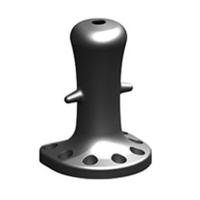 China Cast Steel Stag Horn Mooring Bollard 10-250T Capacity for Port Dock Wharf Marine Use for sale