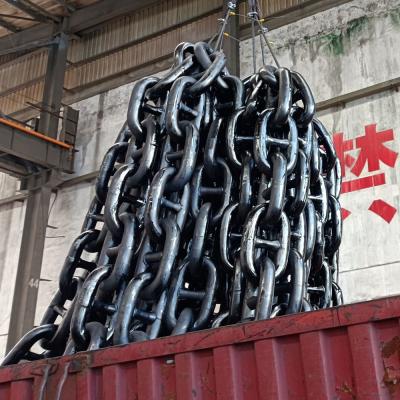 China Offshore Mooring Chain Marine Stud Link Anchor Chain 12.5-120mm IACS Certified for sale