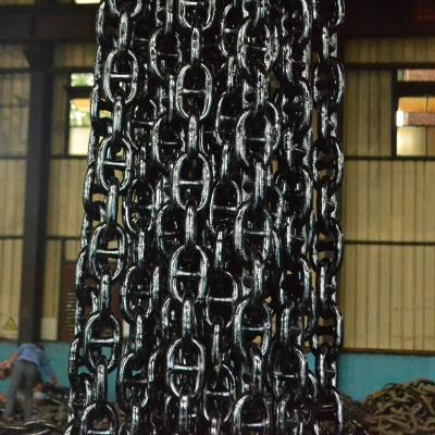 China Marine Stud Link Anchor Chain U2 U3 Grade 12.5-120mm IACS Certified for Ship Mooring for sale