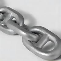 China High Tensile Stud Link Anchor Chain 12.5-120mm ABS CCS BV LR Certified for Shipbuilding for sale