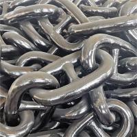 China ISO Standard U1 U2 U3 Marine Stud Link Anchor Chain 27.5m Shot Offshore Mooring Chain for sale