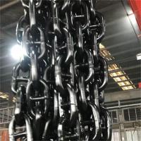 China Marine Stud Link Anchor Chain U2 U3 Grade 12.5-120mm Corrosion Resistant Welded Heat Treated for sale