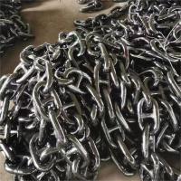 China Marine Stud Link Anchor Chain U2 U3 Grade 12.5-120mm Corrosion Resistant Welded Heat Treated for sale