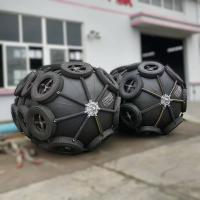 China Pneumatic CTN Type Marine Rubber Fender with Sling ISO 17357 2014 600x1000mm for sale
