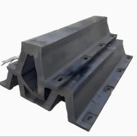 China Marine V Type Rubber Fender 150-180C Vulcanized High Energy Absorption for Boat Docks for sale