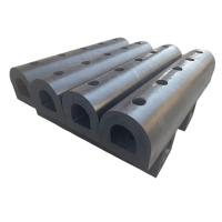 China Natural Rubber D Type Fender Marine Ship Berthing Protection for sale