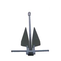 China Hot Dip Galvanized Steel Danforth Anchor 20kg to 6000kg Marine Fluke Anchor for Ship Yacht for sale