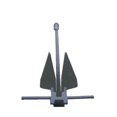 China Hot Dip Galvanized Steel Danforth Anchor 20kg to 6000kg Marine Fluke Anchor for Ship Yacht for sale