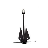 China Hot Dip Galvanized Steel Danforth Anchor 20kg to 6000kg Marine Fluke Anchor for Ship Yacht for sale