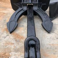 China Marine Grade Spek Anchor Improved Hall Type Stockless Anchor 40kg to 26000kg for Commercial Ships for sale