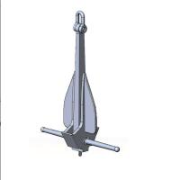 China Danforth Type Ship Anchor Heavy Duty Marine Anchoring Equipment 50kg for sale