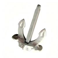 China Hot Dip Galvanized Cast Steel Hall Type Stockless Anchor 480kg for Marine Ships for sale