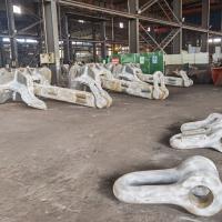 China High Holding Power HHP Stockless Anchor AC-14 Type Marine Ship Anchor with Class Certificate ABS LR BV DNV for sale