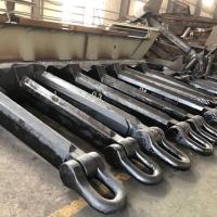 China Hot Dip Galvanized HHP Stockless Marine Anchor AC-14 High Holding Power 500kg to 50t for sale